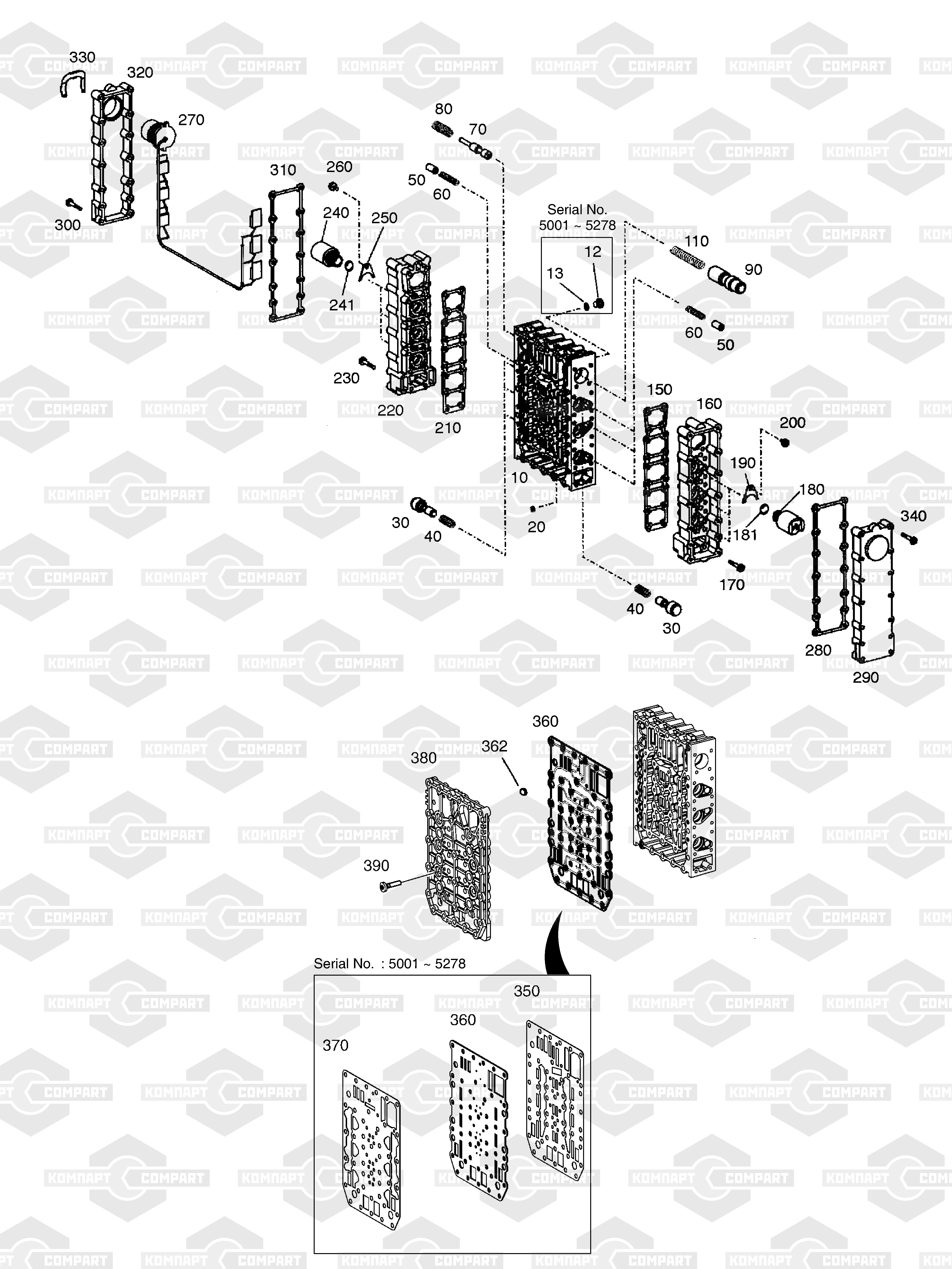 GEAR SHIFT SYSTEM(2) - TRANSMISSION КОЛЕСНОГО ПОГРУЗЧИКА МОДЕЛИ DL ...