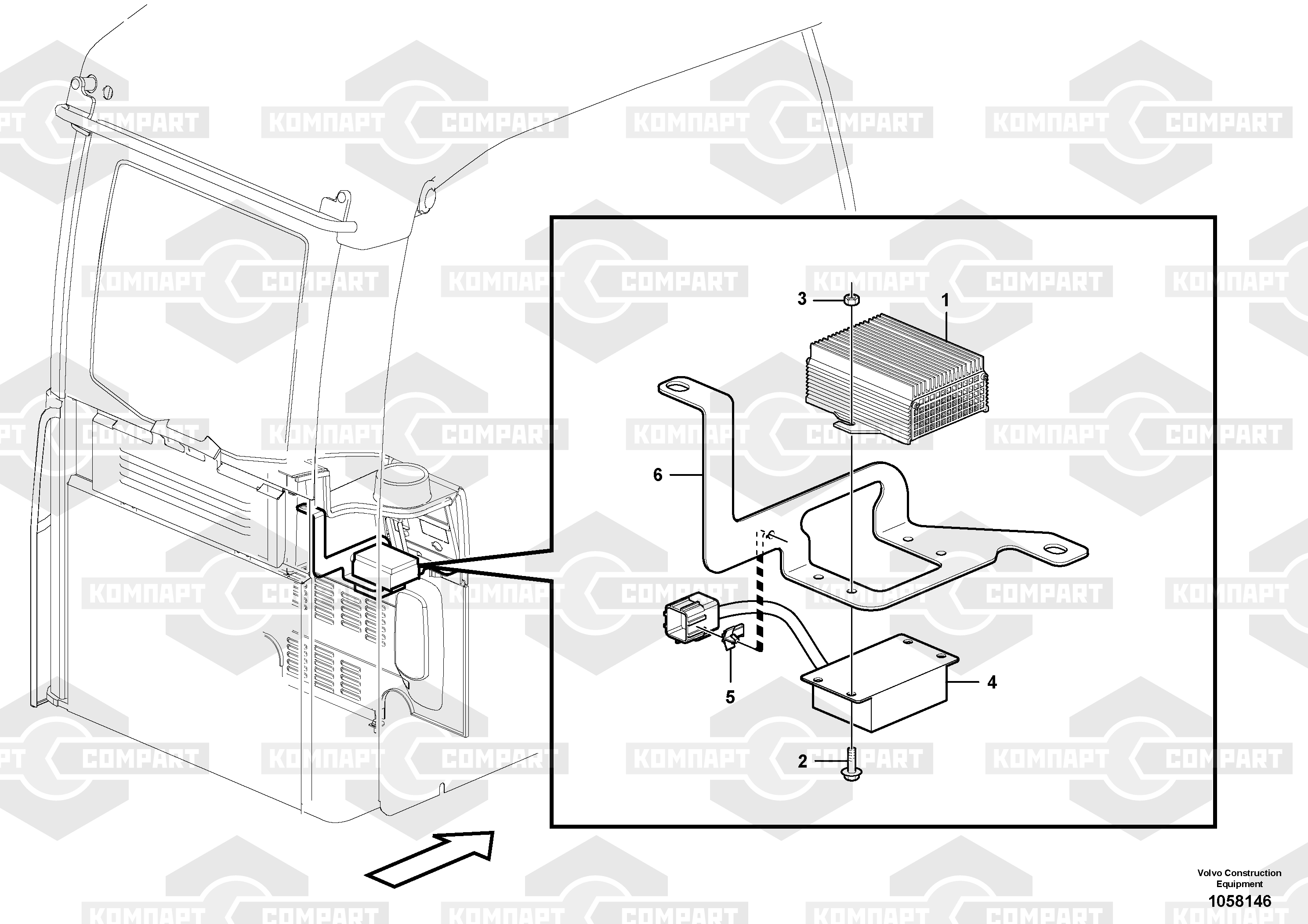 БЛОК УПРАВЛЕНИЯ 14616736 ОТ VOLVO — КУПИТЬ С ДОСТАВКОЙ ПО РОССИИ